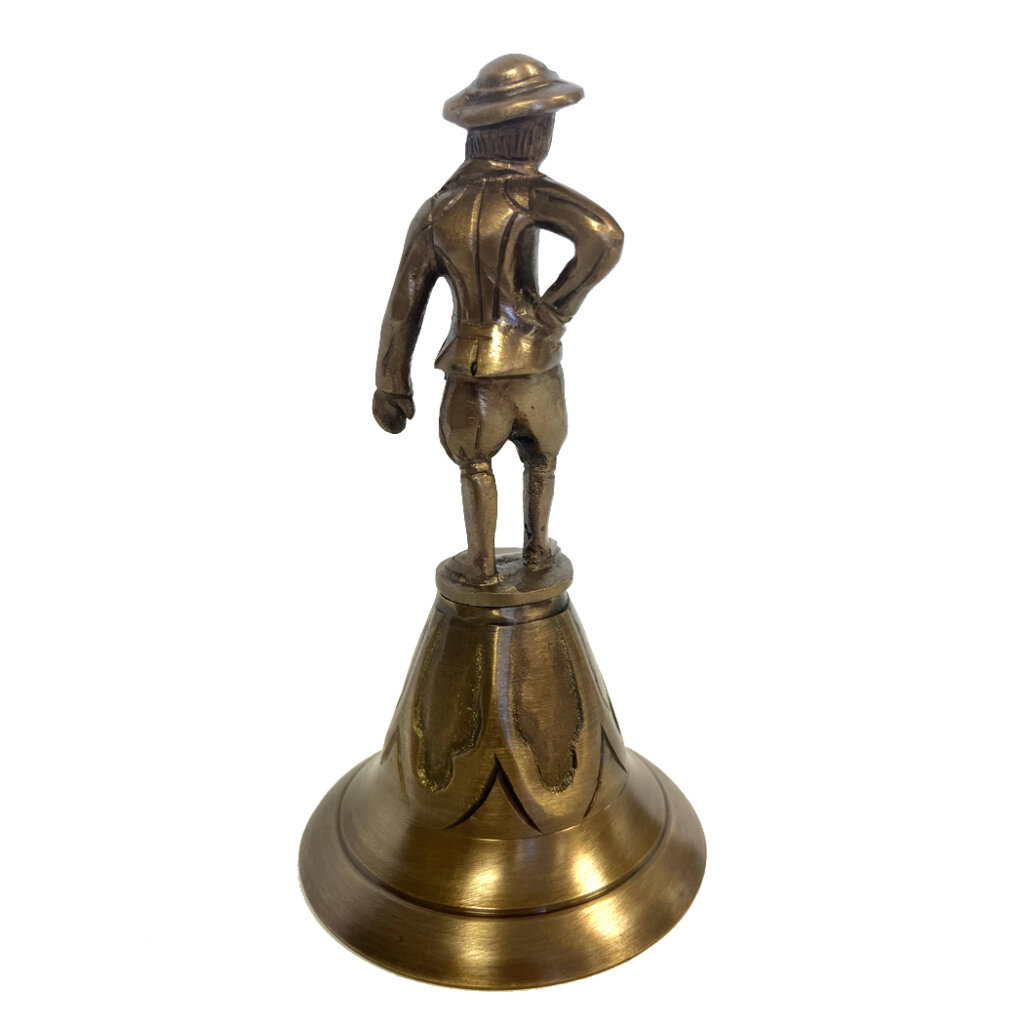 Antiqued Brass Colonial Man Table Bell – Madison Bay Company